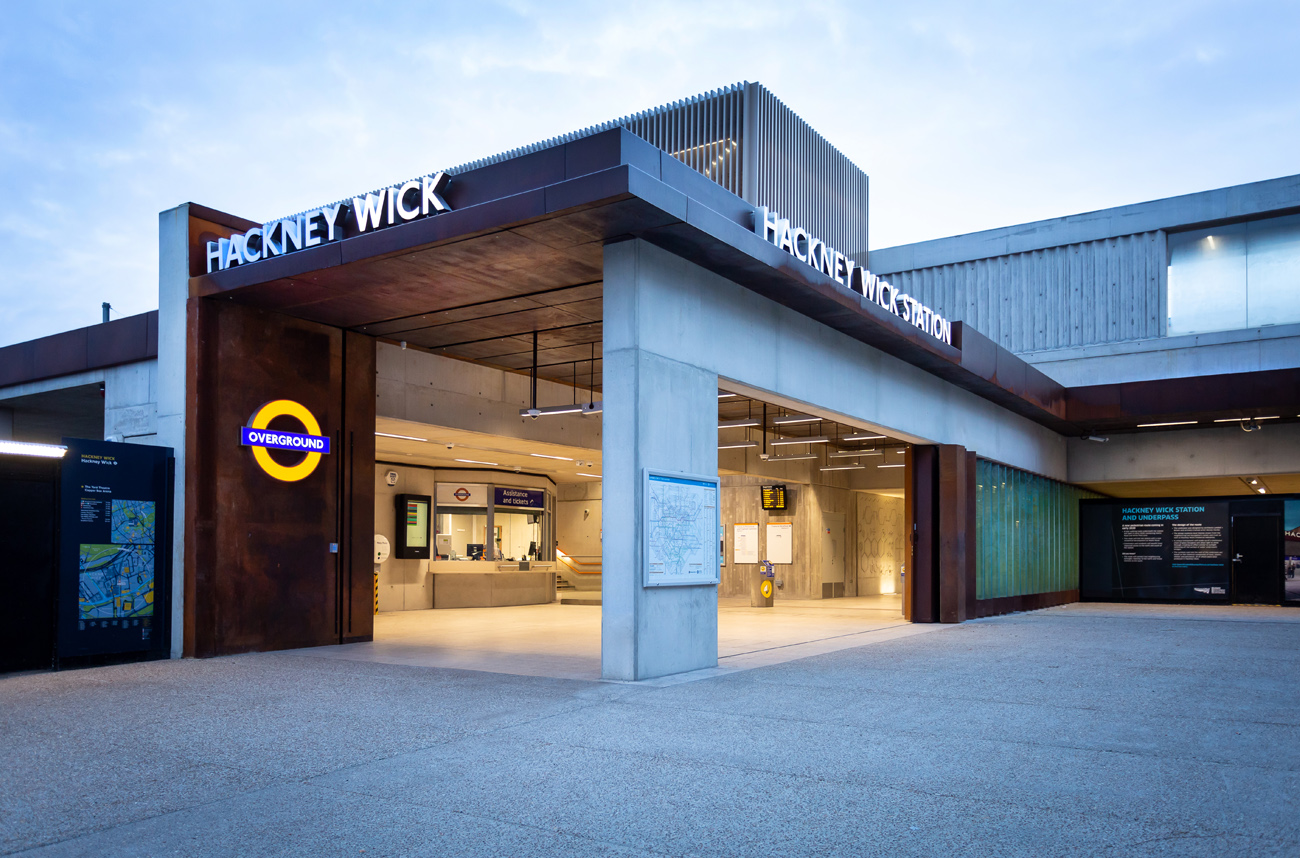 Hackney Wick Station, London - Quiligotti Tiles